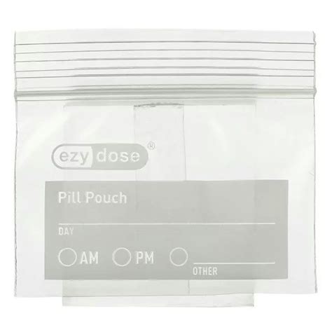 Ezy Dose Disposable Pill Pouches 50 Ct Optum Now
