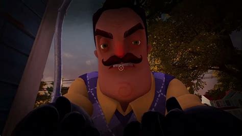 Hello Neighbor Curse Retold Jumpcare And Cutscene Fail Ending 1 Youtube