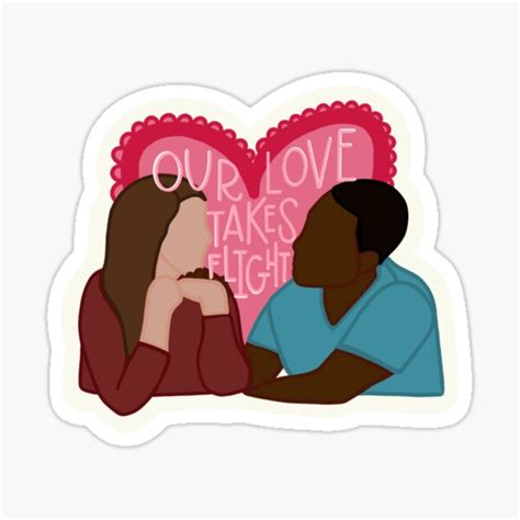 New Girl Winston And Aly Sticker For Sale By Stickitydesigns