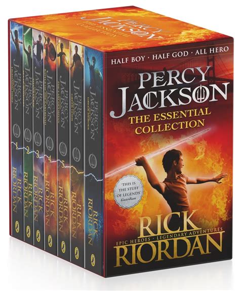 Percy Jackson Collection 7 Books Set Rick Riordan 9780241619964