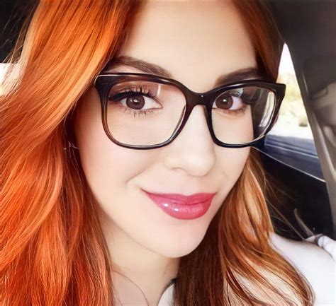 Redhead Glasses By Marelywaffle On Deviantart