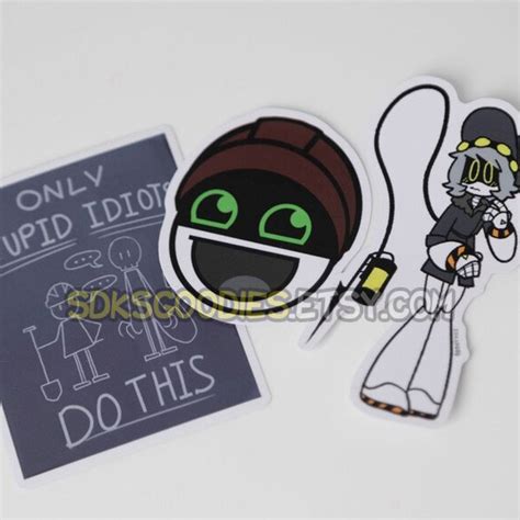 Murder Drones Stickers Etsy