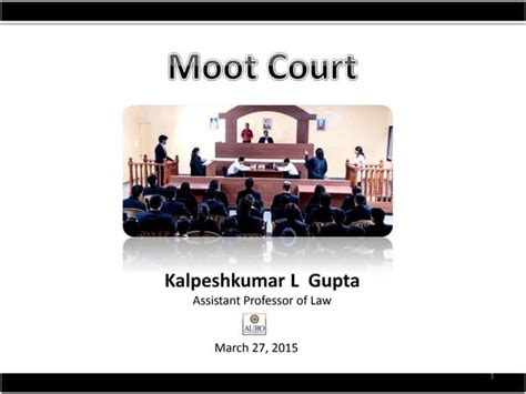 Mooting Essentials And Tips Pptx