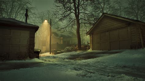 Blake Hirsch Snowy Alley Ue5