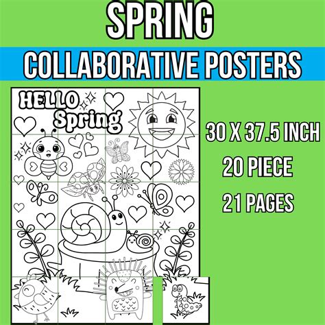 Collaborative Coloring Pages 2025