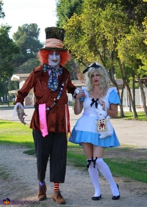 Alice And Mad Hatter Couple Costume Coolest Cosplay Costumes