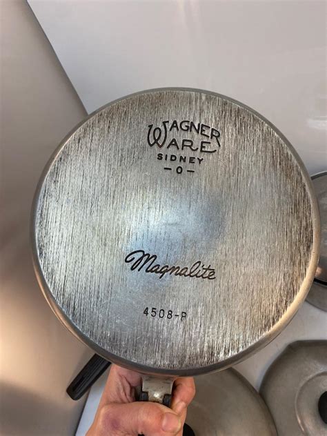 Vintage Wagner Ware Aluminum Sidney 0 Magnalite Cookware Set Pots Pans