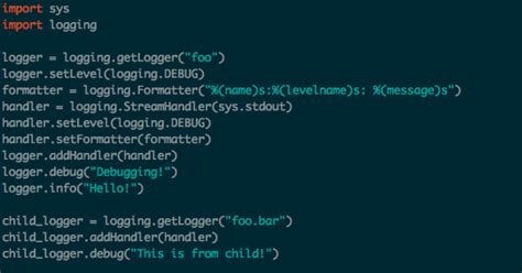 Python Logging Propagating And Levels Yo