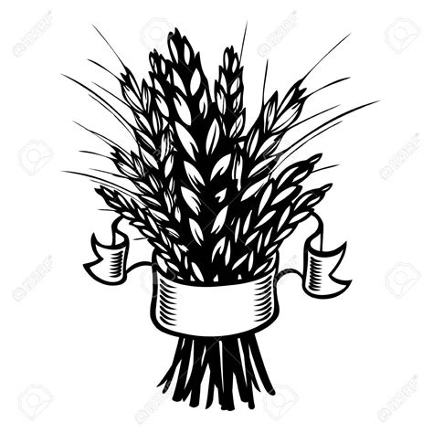 Wheat Clipart Black And White Free Download On Clipartmag