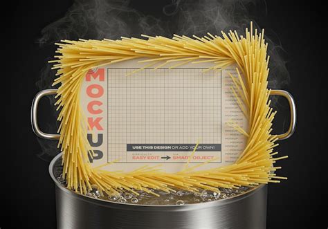 Spaghetti Mockup Psd High Quality Free Psd Templates For Download Freepik