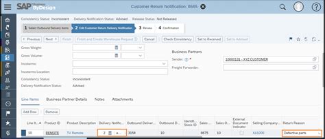 Revenue Recognition For Customer Return In Sap Bus Sap Community