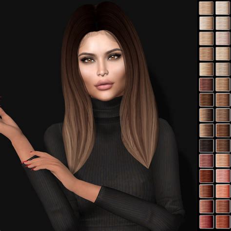 Second Life Marketplace Demo Nocruel Dessa Mesh Hair Full Perm