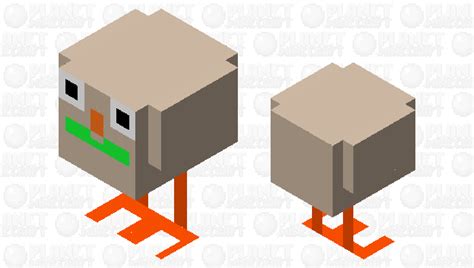 Rowlet Minecraft Mob Skin