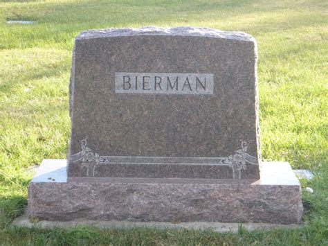 Friedrich Ludwig “fred” Bierman 1867 1948 Mémorial Find A Grave