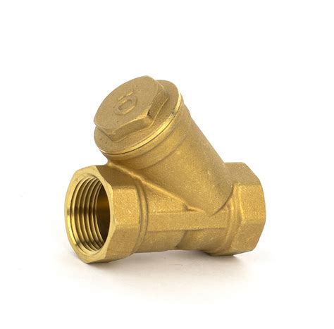 1 2 4 Inch F Bsp X F Bsp Thread 362 5psi Brass Inline Y Type