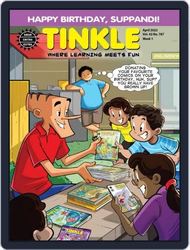 Tinkle April 2022 1st Week Digital