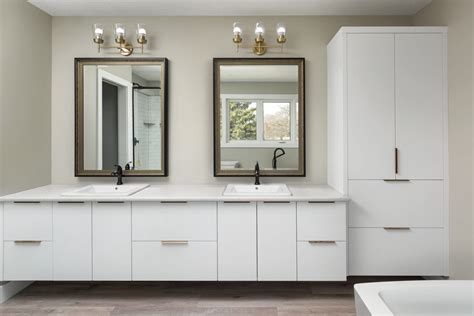 White Bathroom Cabinets To Update Your Home 10 Ideas