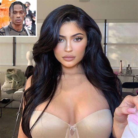 Travis Scott Likes Kylie Jenners Sexy Bra Instagrams