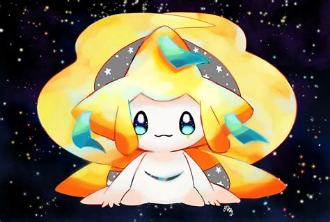 Jirachi Wallpaper Angel Wish Goodnight Jirachi Pokemon Art