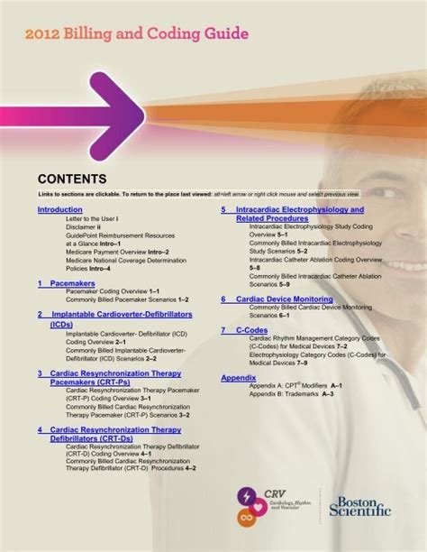 Boston Scientific 2012 Billing And Coding Guide