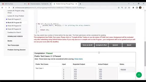 Nptel Problem Solving Through Programming In C Week 06 Program 0102