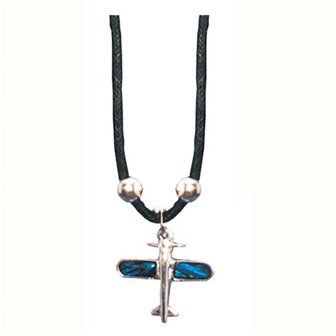 Airplane Paua Shell Necklace Born Products Born Products