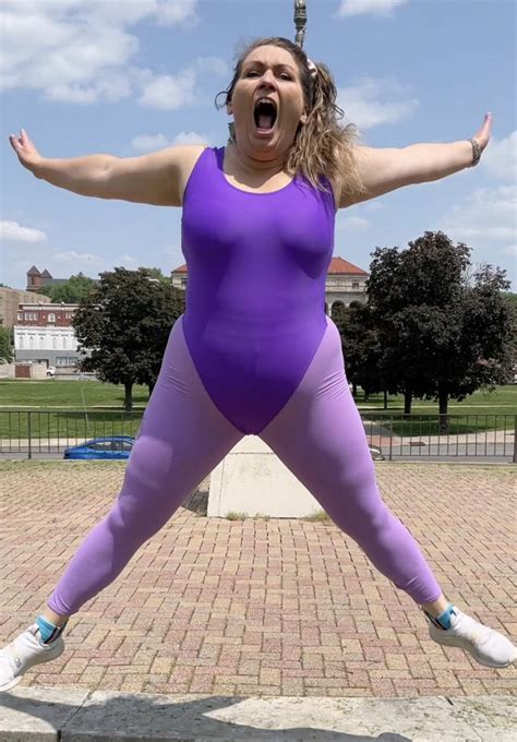 Purple High Cut 80s Vintage Style Thong Leotard Swimsuit S 3x Etsy