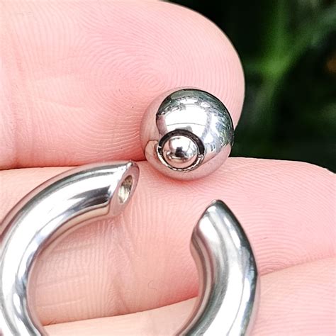 Easy Fit Heavy 28mm Ring Cbr Ring 2g 6mm 10mm Ball Closure Pa Prince