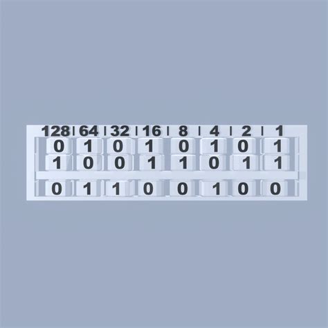 Binary Abacus Counter Educational Tool By 0ver1de Download Free Stl Model