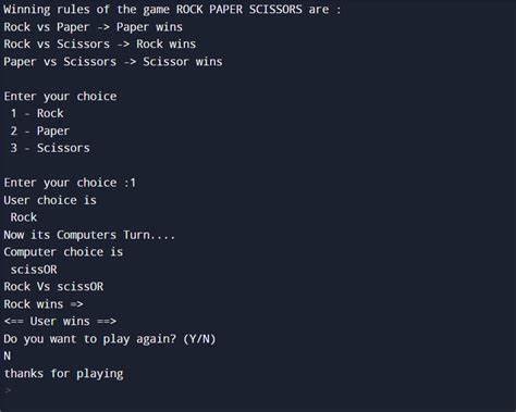 Rockpaperscissors Game Devpost