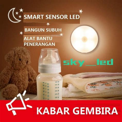 Jual Lampu Led Sensor Gerak Lampu Tidur Led Sensor Gerak Lampu Sensor