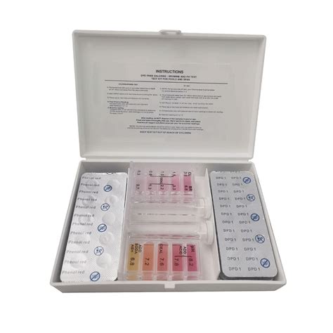 Pool Effervescent Tablet 2 In 1 Pool Water Ph Dpd1 Chlorine Test