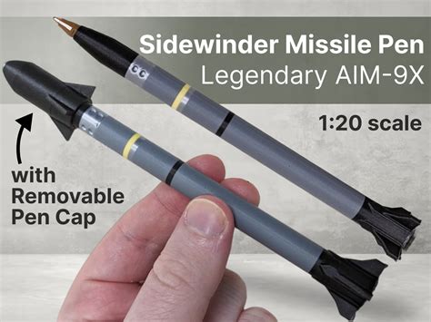 Missile Pen Legendary Aim 9 Heat Seeking Missile By Rexi Labs