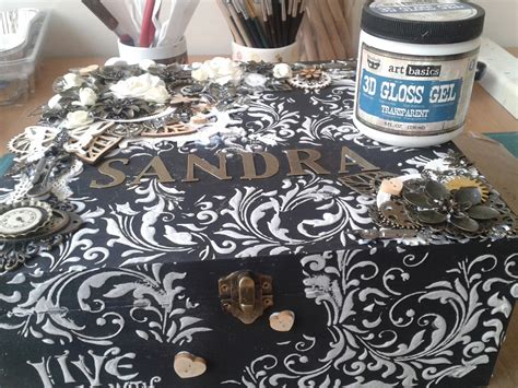 Tatteredrocks Tutorial Mixed Media Box