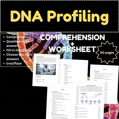 Dna Profilingfingerprinting Biologyforensic Science Reading Passage
