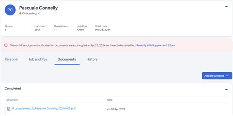 Track And Reverify Expired Form I 9 Documents
