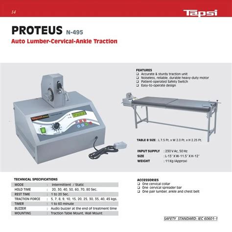 Cervical Traction Device At Best Price In Indore By Hospitronix Id