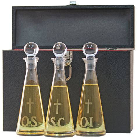 Crystal Glass Ambry Set K73 Southeast Church Supply