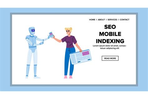 optimization seo mobile indexing vector
