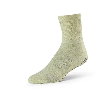 Base 33 Mens Grip Crew Sock Kelp Core Grow Strong
