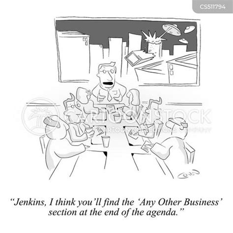 Agenda Cartoons And Comics Funny Pictures From Cartoonstock