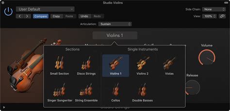 Create Realistic String And Horn Parts In Logic Pro For Mac Apple Support