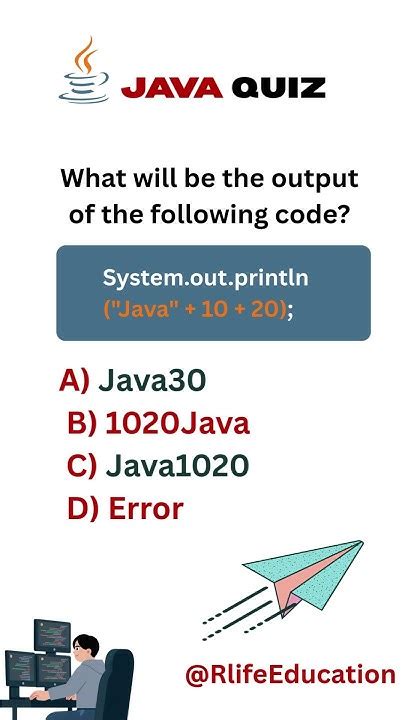 Java Quiz Java Education Shorts Viral Coding Job Jobsearch
