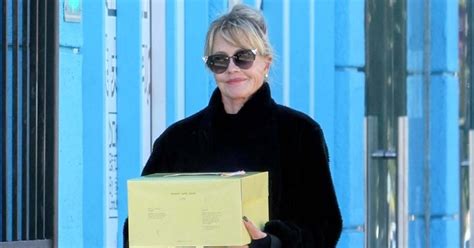 Melanie Griffith Displays Bruised Face And Hand After Skin Cancer Battle