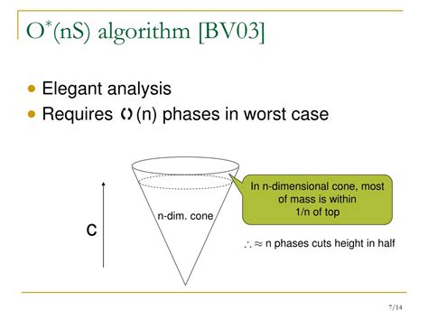 Ppt Efficient Simulated Annealing For Convex Optimization Powerpoint
