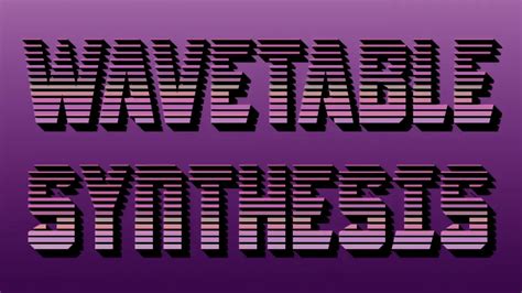 Wavetable Synthesis Algorithm Explained Wolfsound