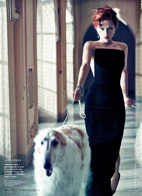 Smartologie Scarlett Johansson For Vanity Fair December 2011 All Photos