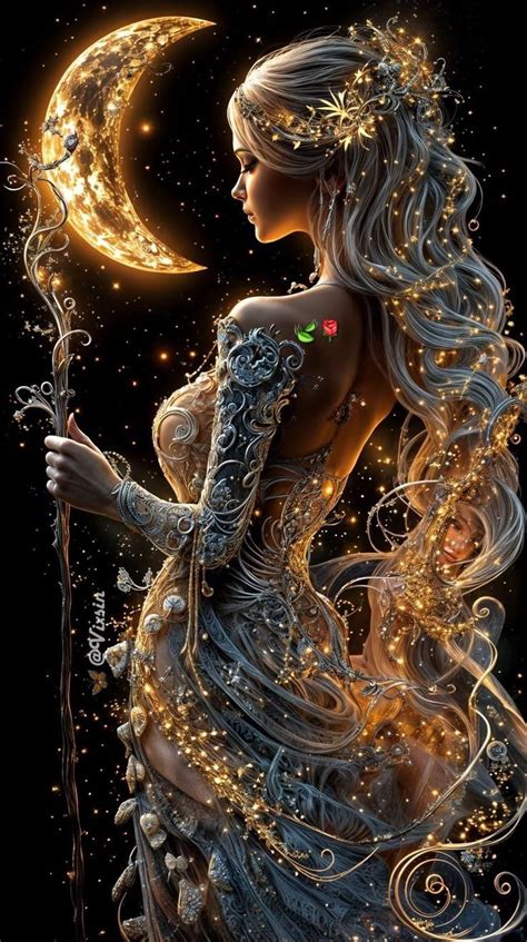Pin By 🌹🍃🥀𝓟𝓲𝓬𝓬𝓸𝓵𝓪 𝓛𝓸𝓷𝓮 On 💛 Gold💛🌹 Beautiful Dark Art Goddess