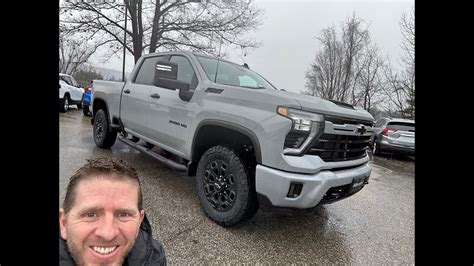 2024 Chevrolet Silverado 2500hd Z71 Sport Appearance Slate Gray Youtube