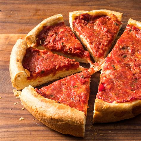 Chicago Style Deep Dish Pizza Americas Test Kitchen